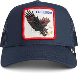 Goorin Brothers Freedom Eagle Edge Casquette de camionneur Bleu fonc&eacute; Taille unique