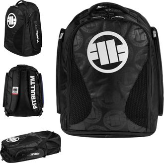 Pitbull Rucksack Backpack f&uuml;r Herren Pit Bull West Coast Mittelm&auml;&szlig;ig Sportrucksack Ausklappbar Tasche