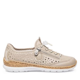 Rieker Halbschuhe Rieker N42P6-62 Beige