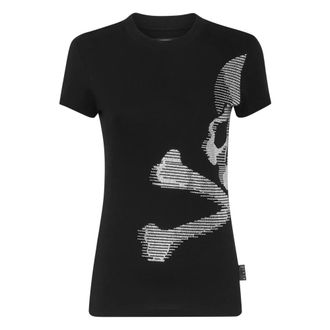 Philipp Plein Damen, Oberteile, Schwarzk, LGr&ouml;&szlig;e