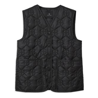 Anine Bing Veste Sans Manches Andy Monogramme Anine Bing