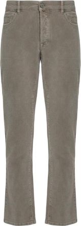 Moorer Homme, Pantalons, Beige, Taille: M Pantalon en velours c&ocirc;tel&eacute;