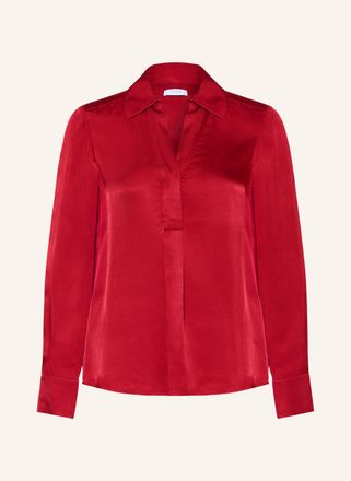Hobb's Blusenshirt Marie Aus Satin rot