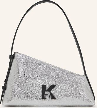 Karl Lagerfeld Karl Lagerfeld Jeans Schultertasche silber