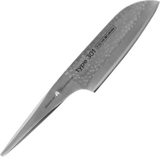 Chroma Hammerschlag Messer Type 301, universelles Santoku Messer P-02HM, Design by F.A.Porsche, Profimesser mit 17,8 cm Klinge