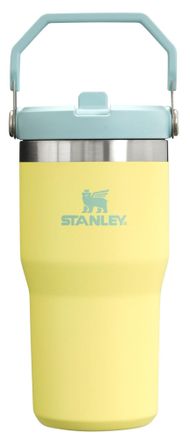 Stanley Stanley IceFlow Edelstahlbecher - vakuumisolierte Wasserflasche f&uuml;r Zuhause, B&uuml;ro oder Auto, wiederverwendbarer Becher mit Strohhalm, auslaufsicher, F