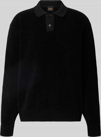 Boss Orange by Hugo Boss Regular Fit Pullover aus reiner Baumwolle Modell Kipolo