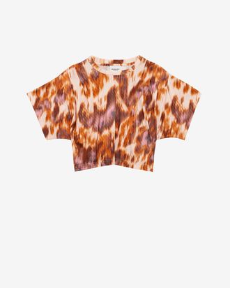 Isabel Marant T-shirt Zilia - Femme - &Eacute;cru-ocre - Taillem - Marant &Eacute;toile