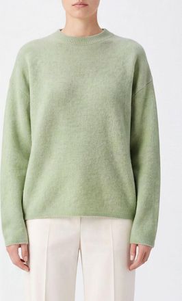 Frankie Shop Pullover mit Rundhalsausschnitt aus Mohairmischung mit &uuml;berschnittenen Schultern
