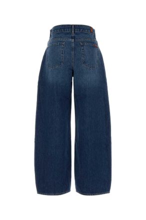7 For All Mankind Womens Jeans Bonnie Denim Blumedio Exterior: Cotton