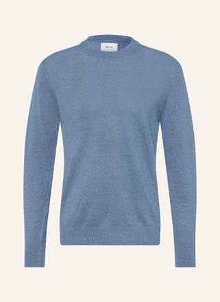 Nn.07 Nn.07 Leinenpullover Ted blau