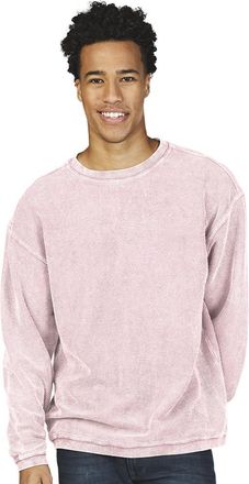 Charles River Apparel Damen Camden Rundhalsausschnitt Sweatshirt, Millennial Pink, L