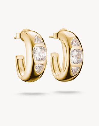 Thomas Sabo Cr&eacute;oles - Or jaune et blanc