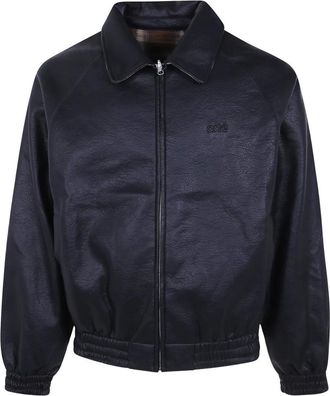 Arte Homme, Vestes, Noir, Taille: L Veste Bomber R&eacute;versible &agrave; Carreaux