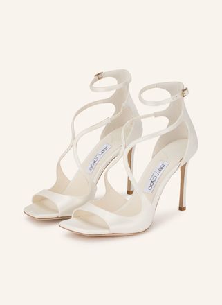 Jimmy Choo London Sandaletten Azia 95 weiss