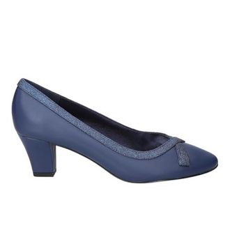Easy Street Kata pour femme, Bleu marine satin&eacute;, 43 EU