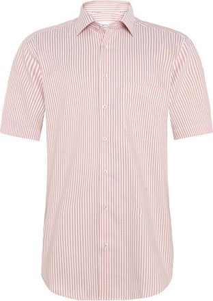 Eterna B&uuml;gelfreies Kurzarmhemd mit Streifen, Comfort Fit in