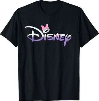 Disney Daisy Duck Script Logo Vacation Trip Matching T-Shirt