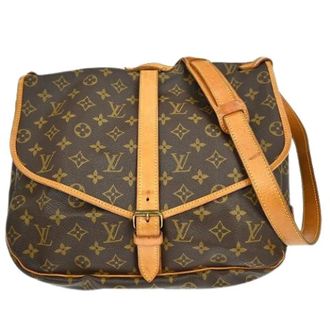 Louis Vuitton unisex, Pre-owned, Brun, Taille: ONE Size Sac &agrave; main Saumur Pre-owned
