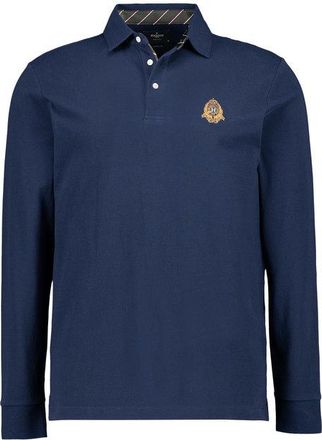 Hackett Herren Polo-Shirt blau Baumwoll-Piqu&eacute; Classic Fit