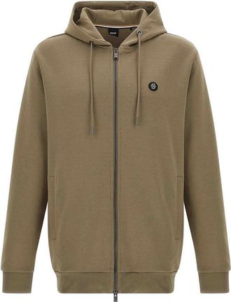 HUGO BOSS Sweatshirt - Grün