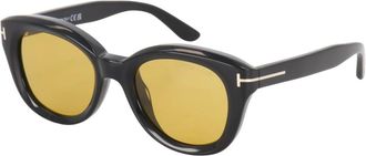 Tom Ford unisex, Accessoires, Noir, Taille: 49 MM Lunettes de soleil