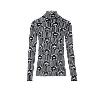 Prada Pull &agrave; imprim&eacute; en laine vierge