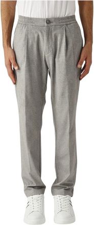 Herno Homme, Pantalons, Gris, Taille: S Pantalon Resort en maille chin&eacute;e effet daim