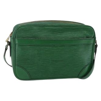 Louis Vuitton Pre-owned Cuir sacs-louis-vuitton - Femme - Pre-owned - Vert - Taille: ONE Size