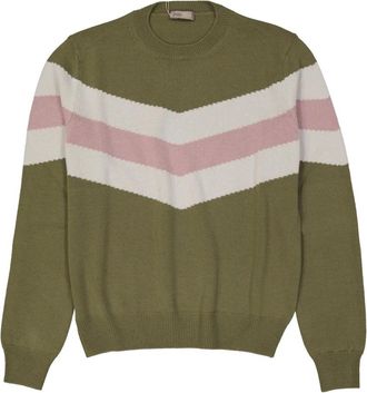Herno Homme, Pulls, Vert, Taille: M Wool Sweater