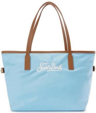 MC2 Saint Barth Femme, Sacs, Bleu, Taille: ONE Size City Bag Nylon