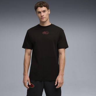 Puma x SONIC THE HEDGEHOG Graphic T-Shirt Herren, Kleidung, Schwarz, L