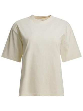 Golden Goose Logo Cotton T-Shirt - Ivory