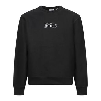Burberry Schwarzer Sweatshirt Klassischer Rundhalsausschnitt - - Sweatshirts & Hoodies - Herren - Schwarzk - S