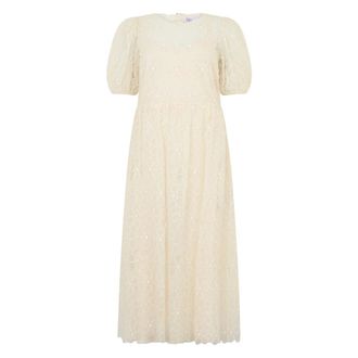 Red Valentino Femme, Robes, Beige, Taille: 38 FR Robes
