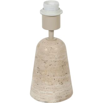 Anne Lighting Anne Lighting - lampe de table - Travino - cr&egrave;me - pierre - &Oslash;