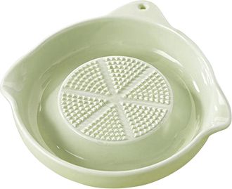 Generico Keramikplatte f&uuml;r Knoblauch | Reibe und Zerkleinerer | Reibe und Zerkleinerer | F&uuml;r K&uuml;che, Kochen mit Ingwer, Knoblauch, Kurkuma, K&auml;se, Lebensmittelzu