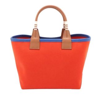 Herm&egrave;s Pre-owned Toile sacs-main - Femme - Pre-owned - Orange - Taille: ONE Size