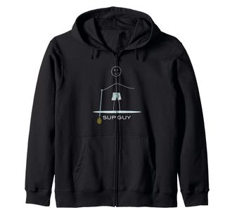 Whyitsme Design Lustiges Paddleboarding Design f&uuml;r M&auml;nner, SUP Geschenke f&uuml;r Jungen Kapuzenjacke