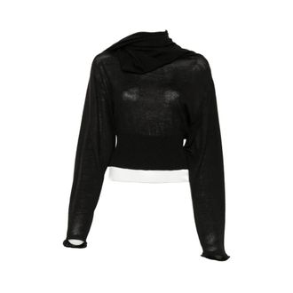 Rick Owens Rollkragenpullover - - Knitwear - Damen - Schwarzk - M