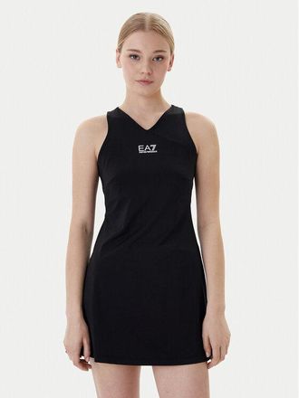 Emporio Armani Tenniskleid 7W000317 AF14524 UC001 Schwarz Regular Fit