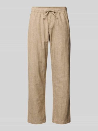 Jack & Jones Relaxed Fit Hose aus Baumwoll-Leinen-Mix Modell KANE