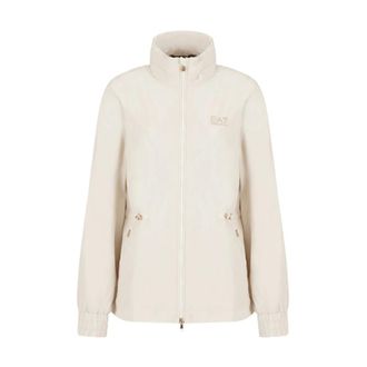 Emporio Armani Emporio Armani Ea7, Femme, Sport, Beige, Taille: 42 FR Jacket