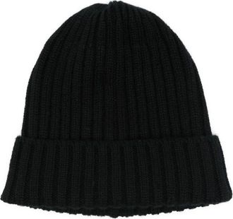 Fedeli Ribbed Cashmere Beanie