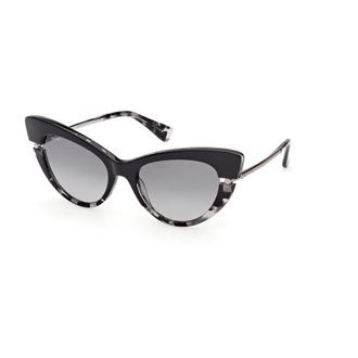 Max Mara Femme, Accessoires, Brun, Taille: 56 MM Mm0187 Lunettes de soleil Cat-Eye
