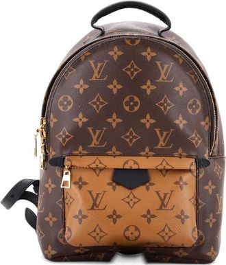 Louis Vuitton Palm Springs Reverse Monogram Canvas PM backpack - Marron