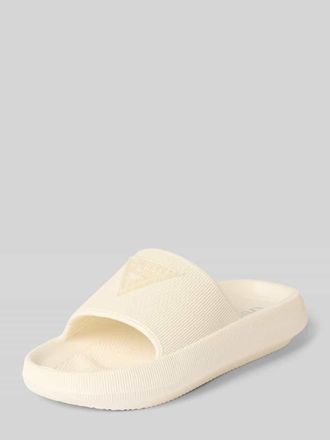 Guess Sandalette mit Label-Applikation Modell RUBBER SLIPPERS