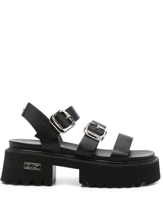 Cult Sandalen mit Plateau - Schwarz
