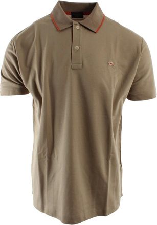 Paul & Shark Homme, Tops, Beige, Taille: L Polo Chemises