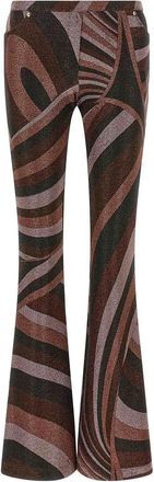Emilio Pucci Casual Hose - Dunkelrot